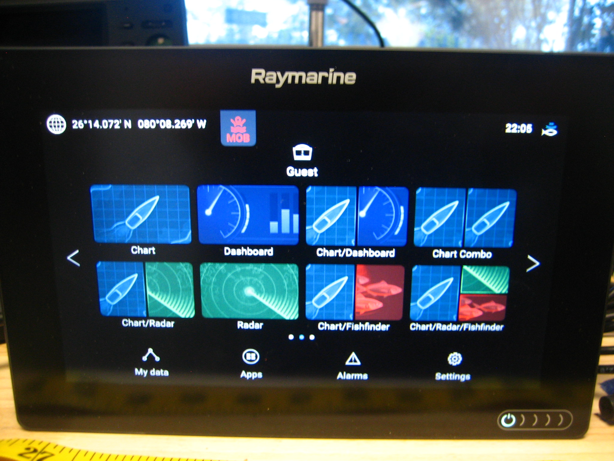 Raymarine Axiom 9 RV Multifunction Display w/Realvision Sounder - CLEAN ...