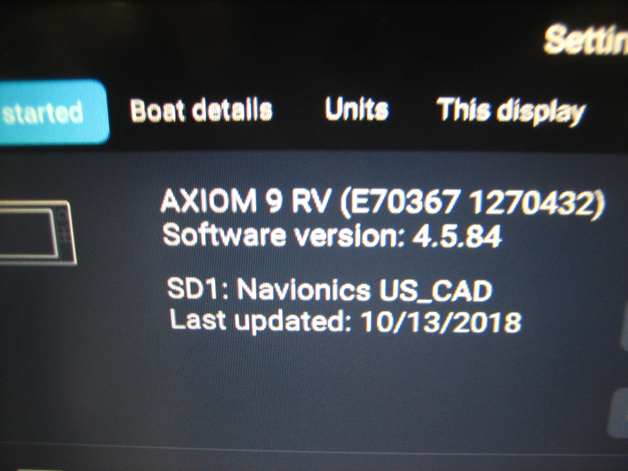Raymarine Axiom 9 RV MFD Display w/Realvision Sounder - Great Shape ...