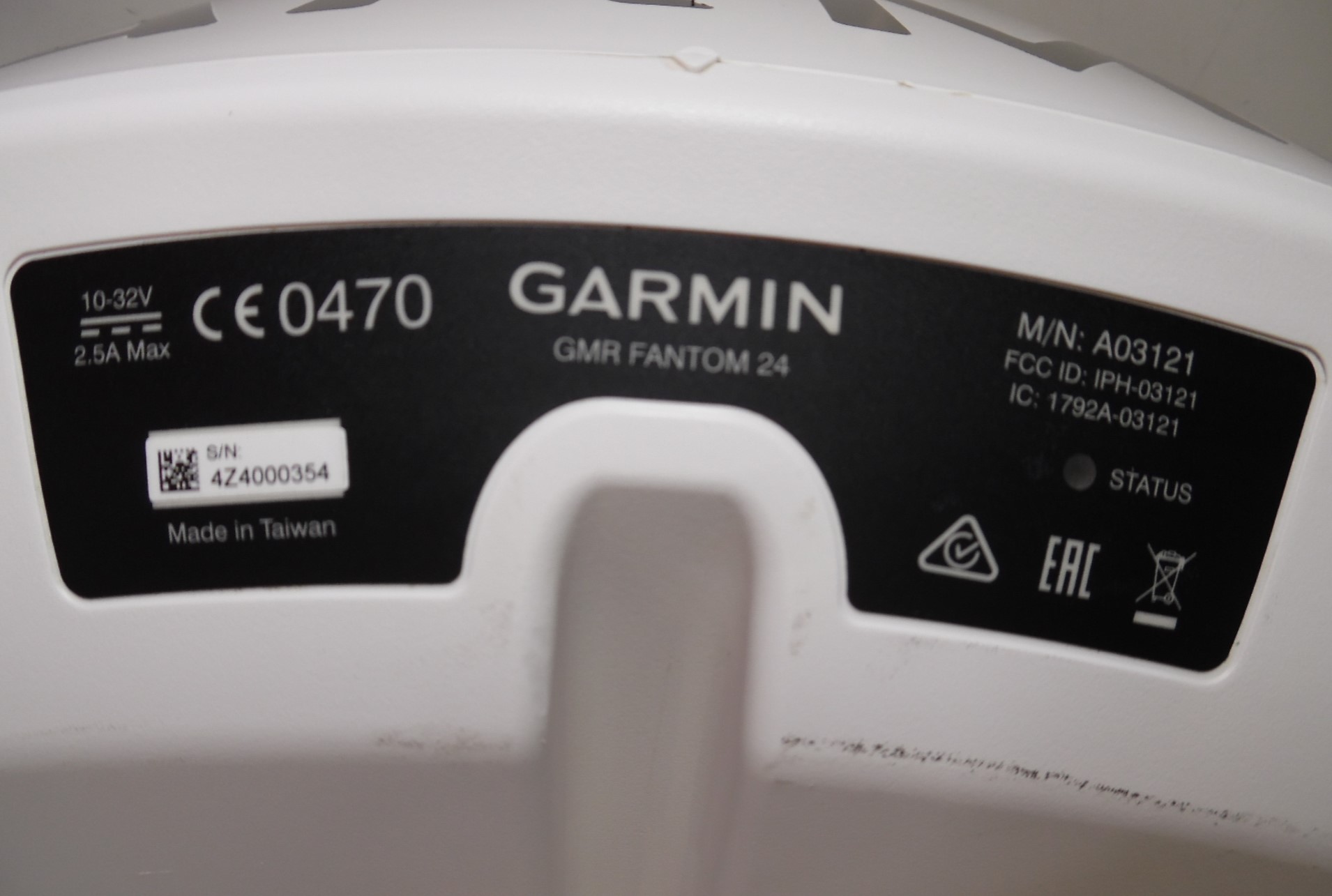 Garmin GMR Fantom 24 Radome w/ Network & Power Cables (Great Condition ...