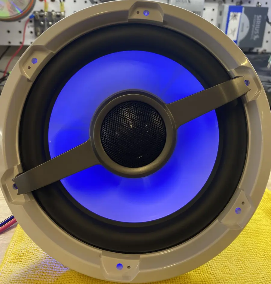 JL Audio M6-880X-S-GwGw-i M6 Series 8.8in Marine Speaker W/LED - Max ...