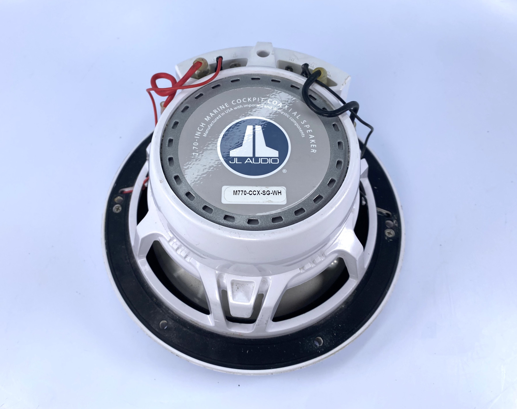 JL Audio/M770-CCX-SG-WH 7.7in Marine 2-Way Speaker - Max Marine Electronics