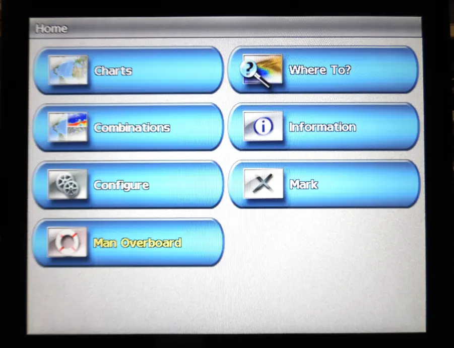 KEP Marine KEPMGB-19 Glass Bridge Display ~ Tested *SEE DESCRIPTION ...