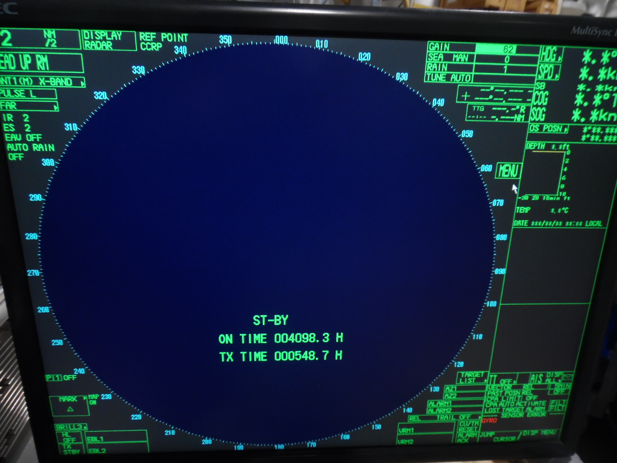 Furuno FAR-2127BB DC IMO Approved Black Box Radar 25KW 24VDC- Tested ...