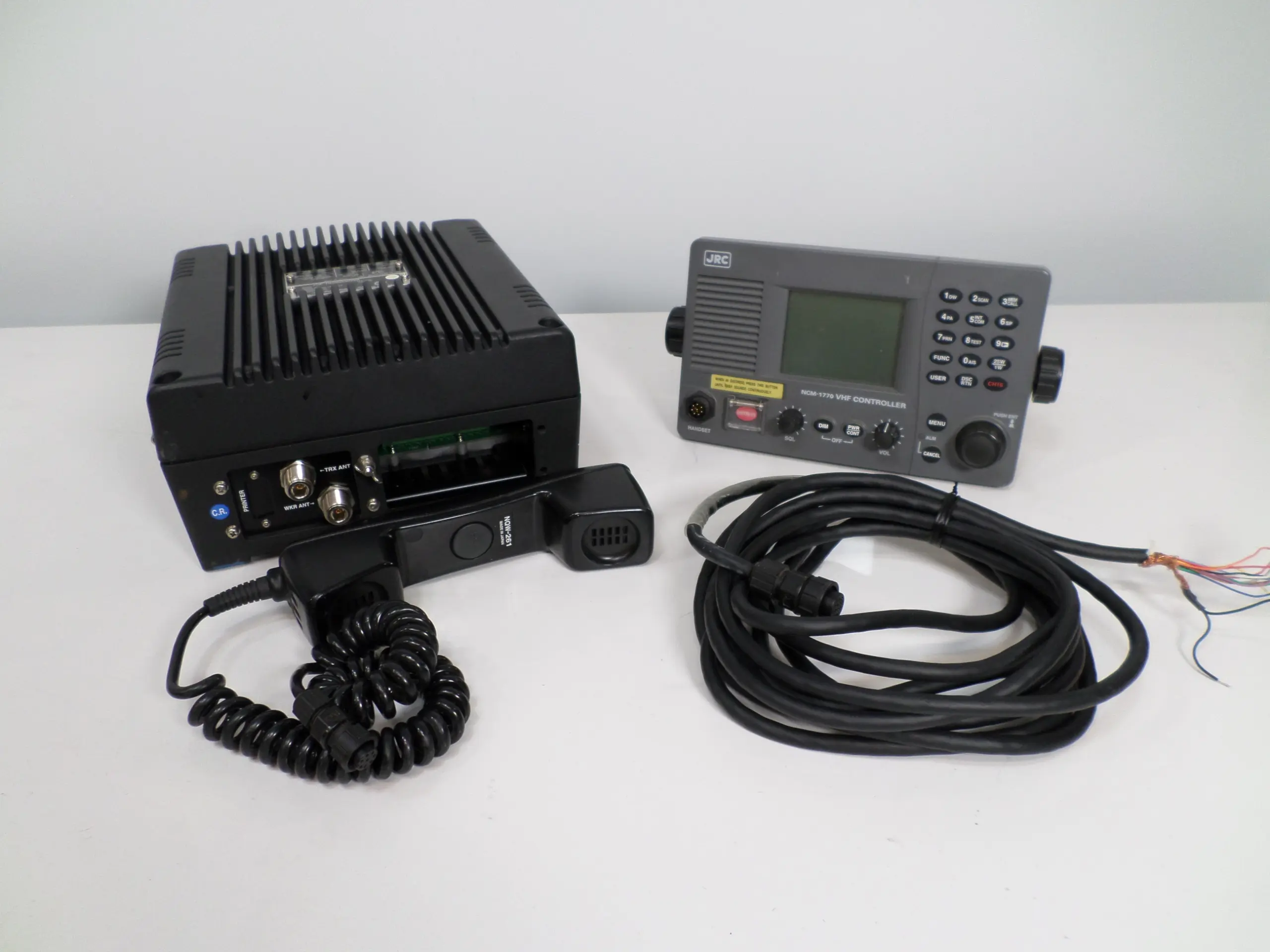 Japan Radio Co NTE-770S Marine VHF Radiotelephone with NMC-1770 ...