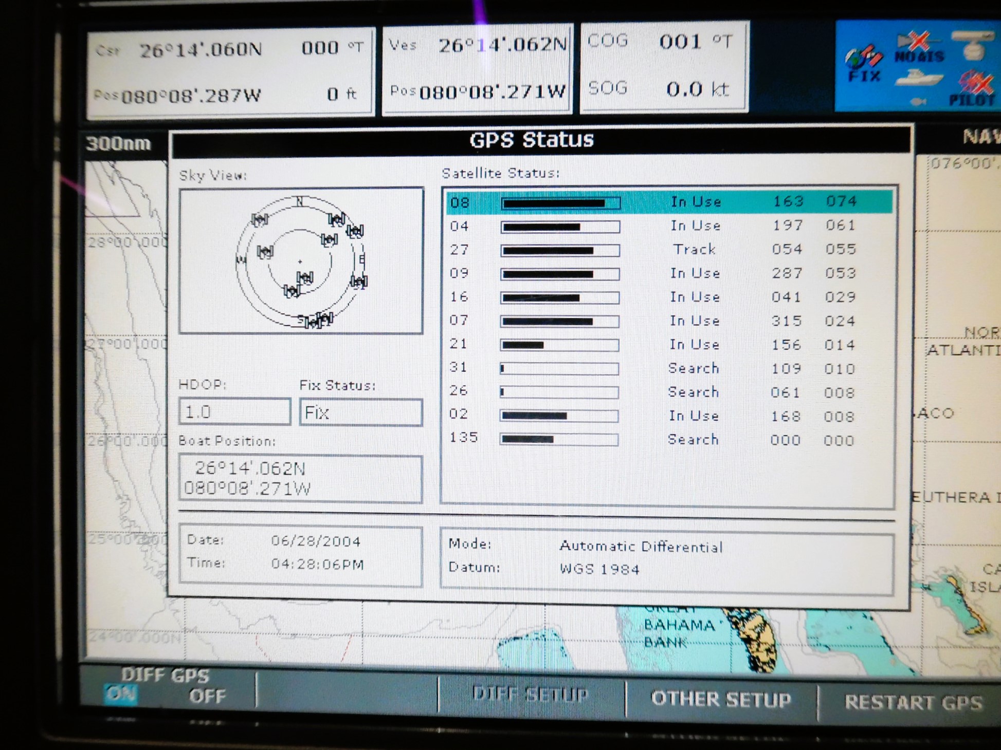 Raymarine Raystar 125 GPS Antenna w/ NEW Battery - Accessories - E32042 ...