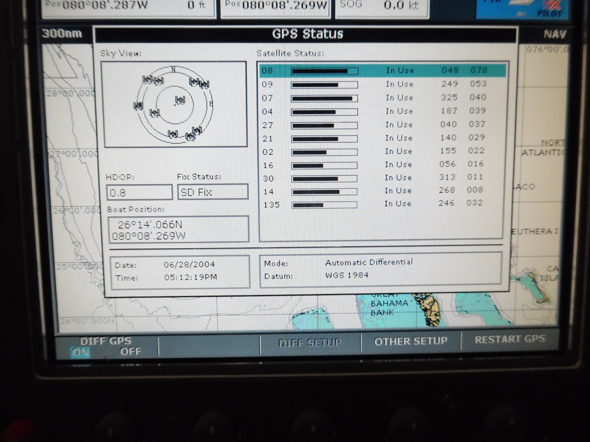 Raymarine Raystar 125 GPS Antenna w/ NEW Battery - Tested - Great ...