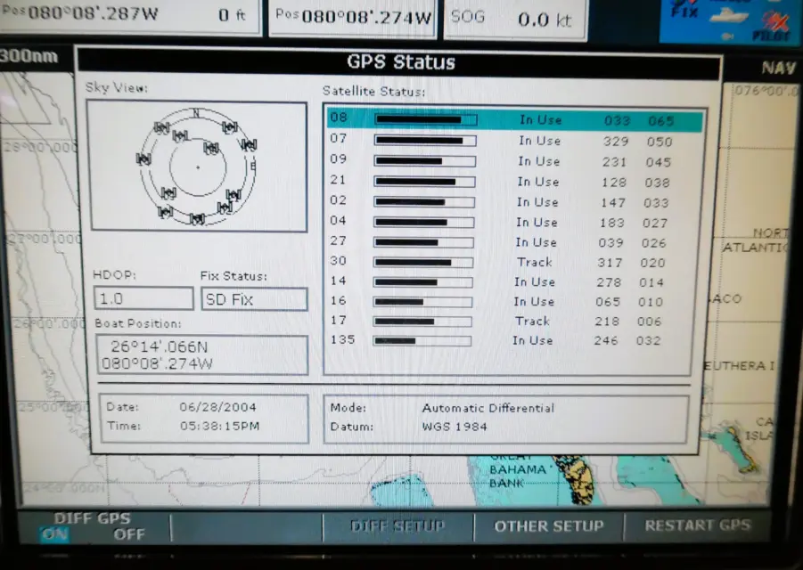 Raymarine Raystar 125 GPS Antenna w/ New Battery *CORE ONLY* ~ E32042 ...