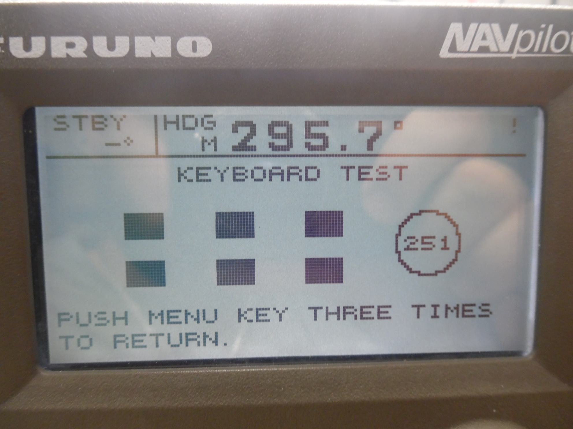 Furuno Navpilot Control Head FAP-5011 Good Condition - Max Marine ...