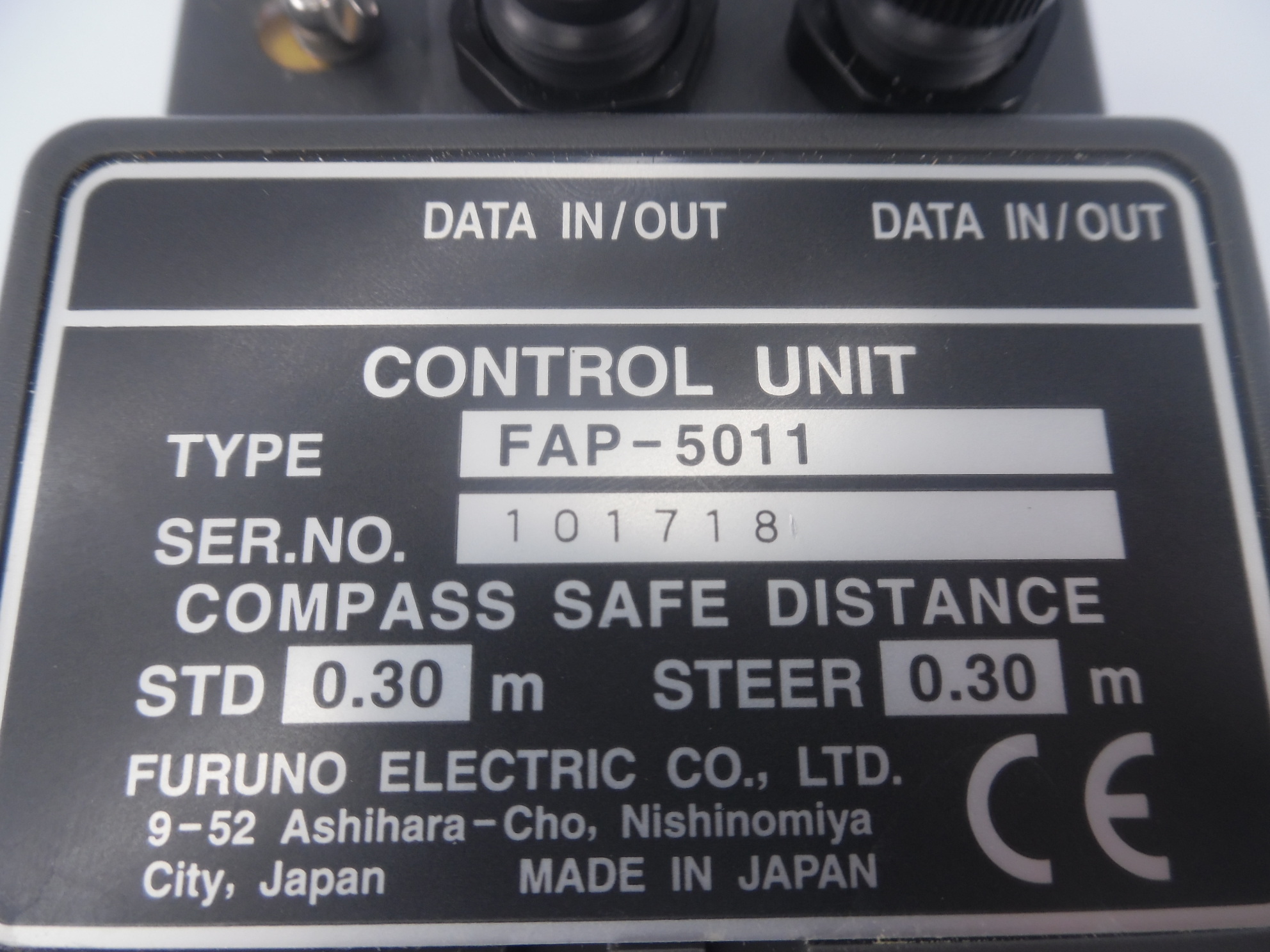Furuno~Navpilot Control Head FAP-5011 Good Condition - Max Marine ...