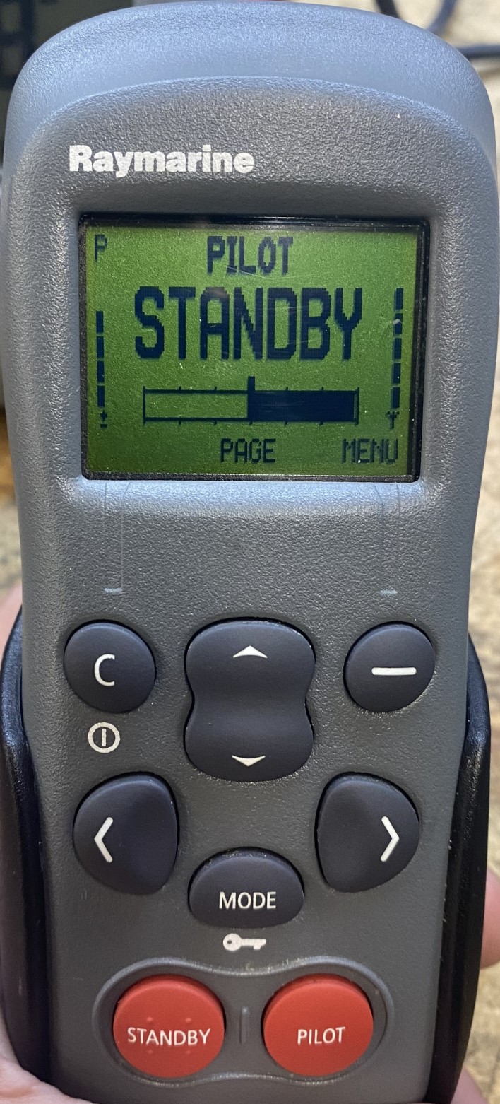 Raymarine Smart Controller E15023 W/Base Station W/New Battery - Max ...