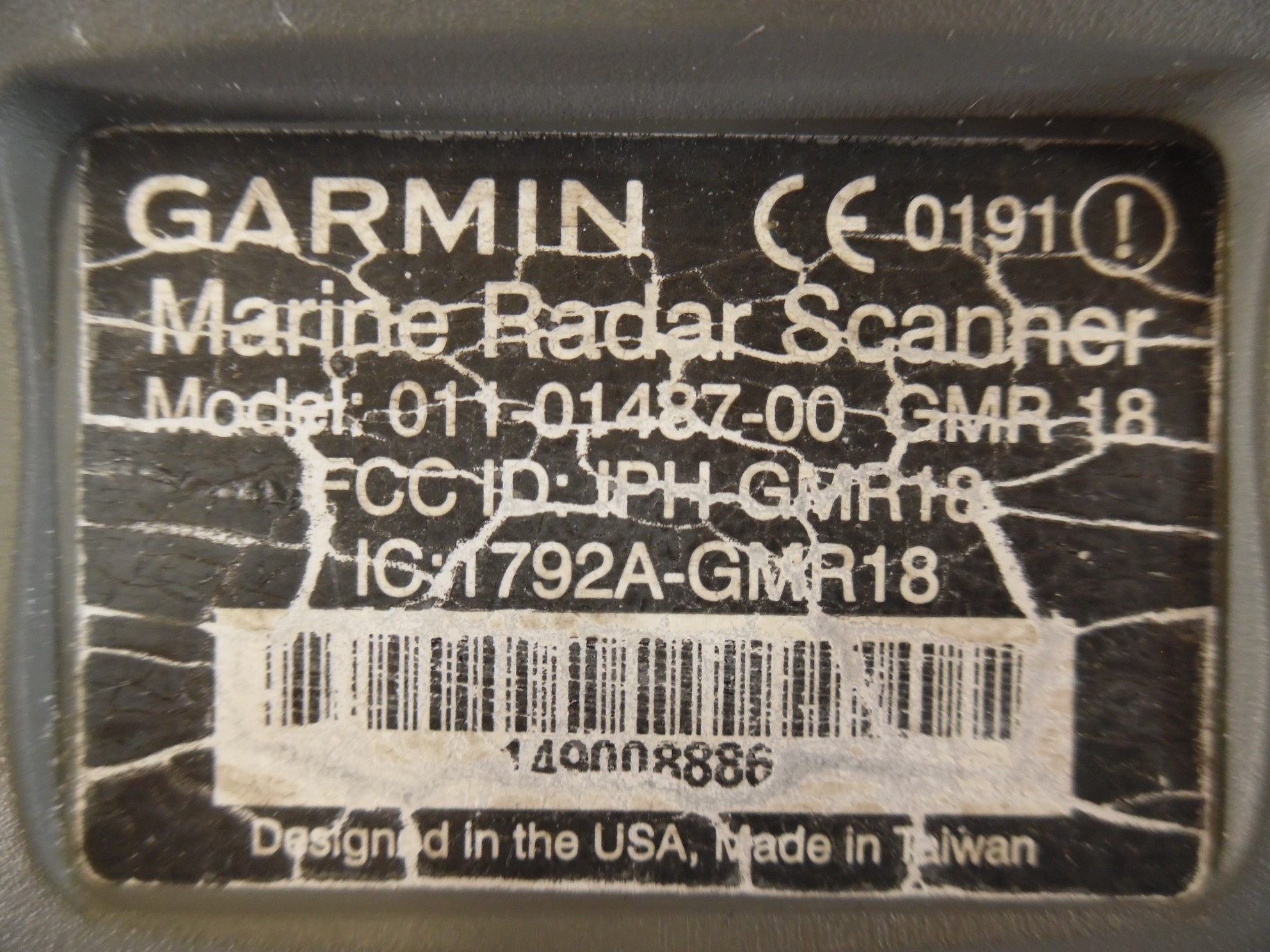 Garmin GMR18 4kw Radar Dome Add-On W/Cables – 90day Warr (Tested ...
