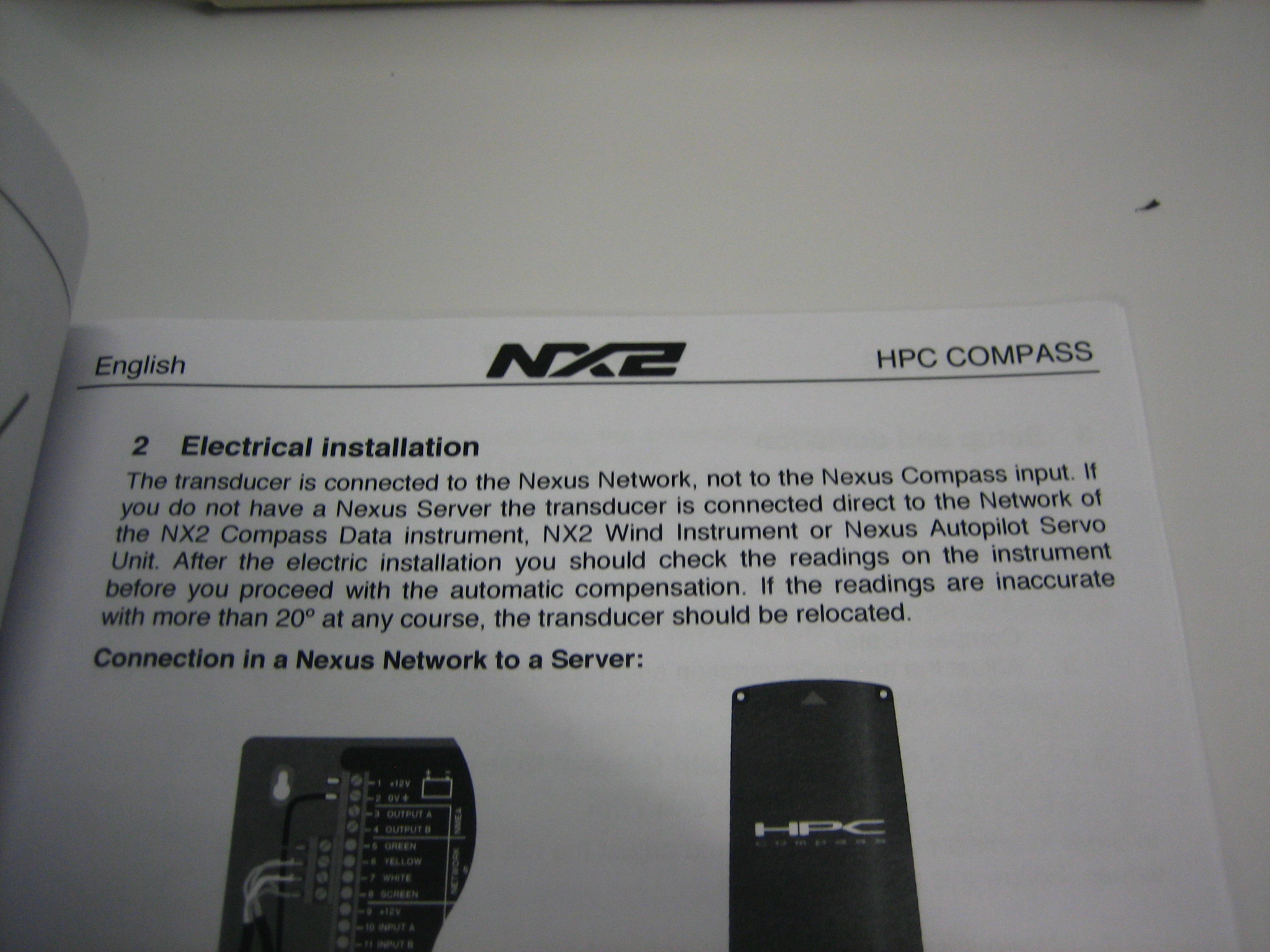SILVA GARMIN NEXUS HPC Compass Transducer NX2 f/ Server & Autopilot ...