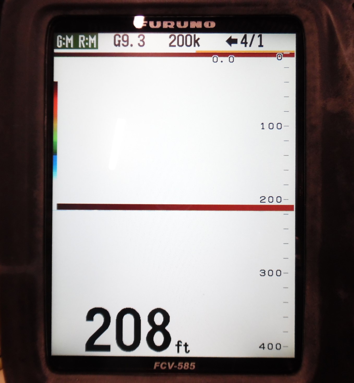 Furuno FCV-585 Color Echo Sounder *MME Refurbished* New LCD!! - Max ...