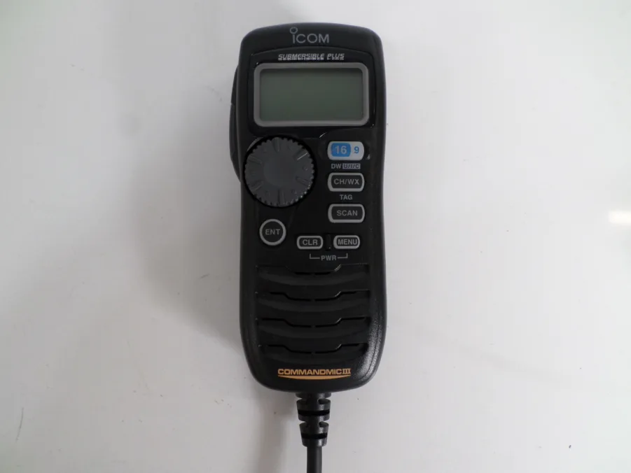 Icom CommandMic III HM-162B - Fully Tested - for Icom M604, M504 - Max ...
