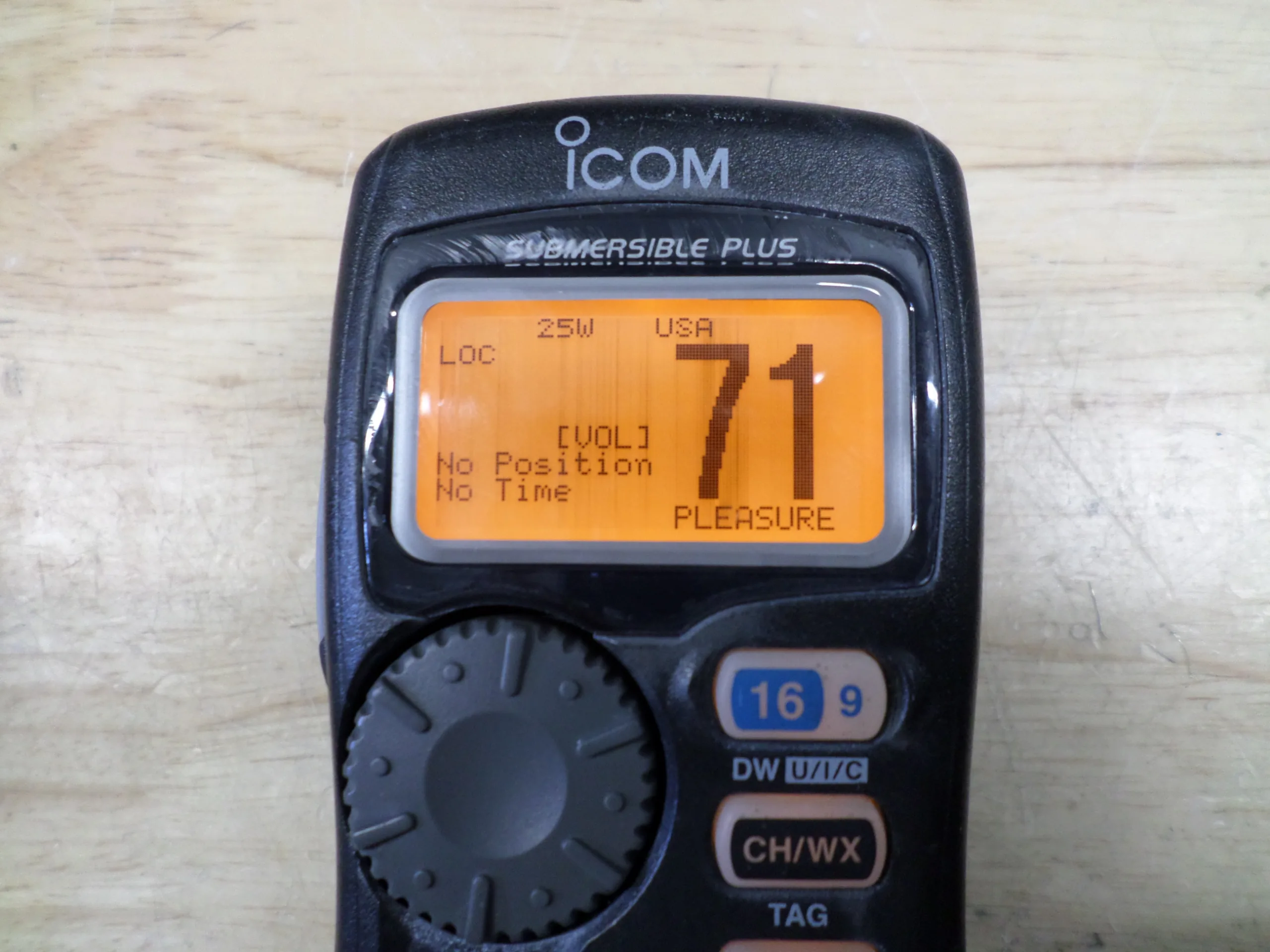 Icom Handset HM-162B CommandMic III for M604, M504 VHFs - Fully Tested ...