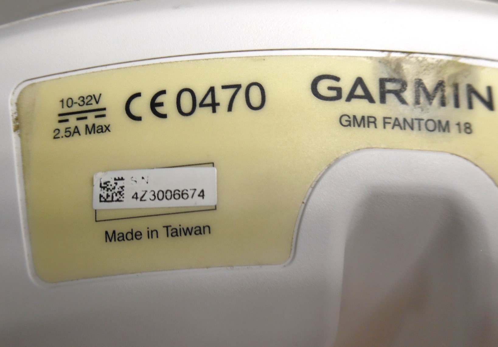 Garmin Fantom 18 Radar Dome w/ Network & Power Cables -Great Condition ...