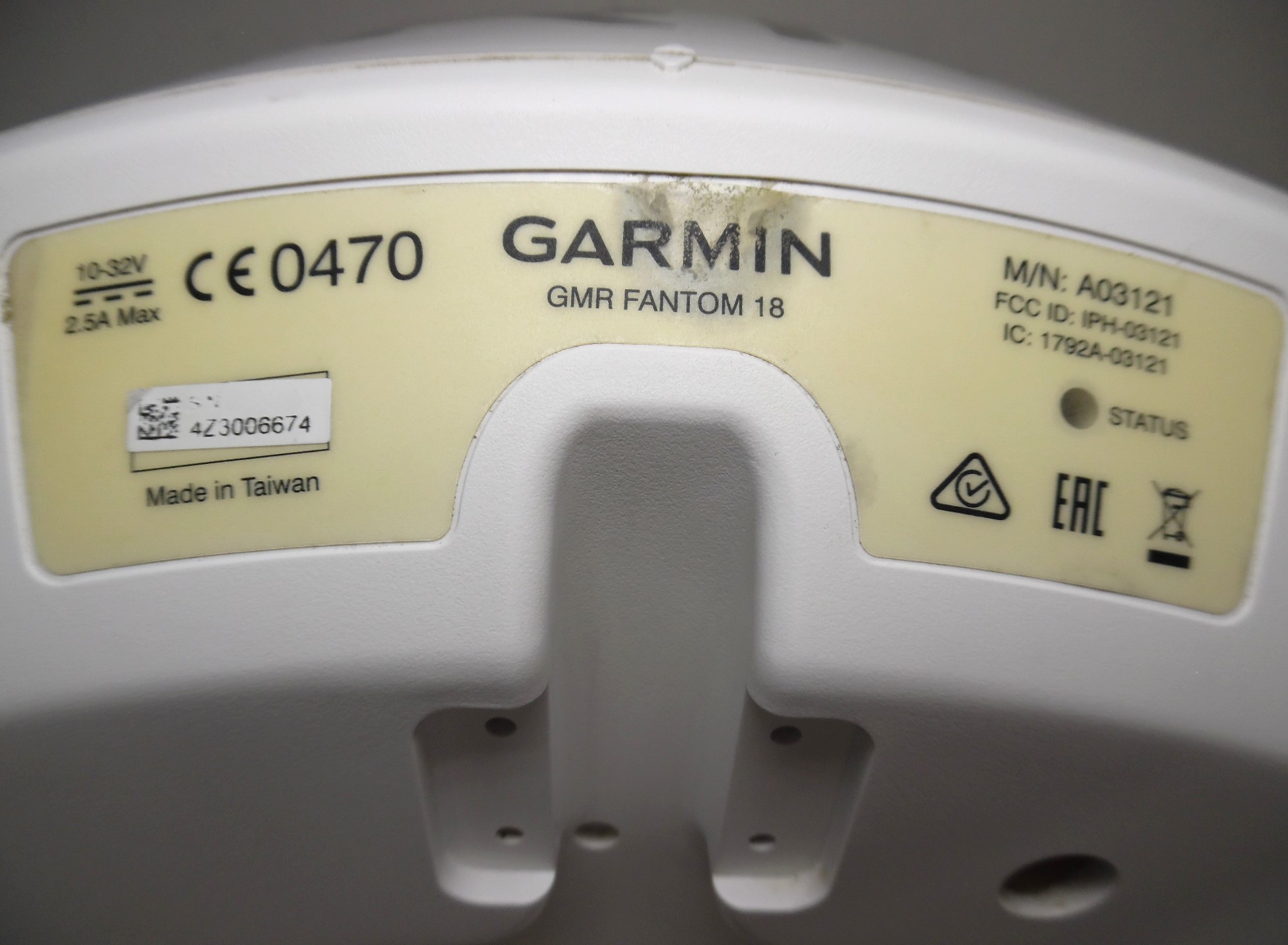 Garmin Fantom 18 Radar Dome w/ Network & Power Cables -Great Condition ...