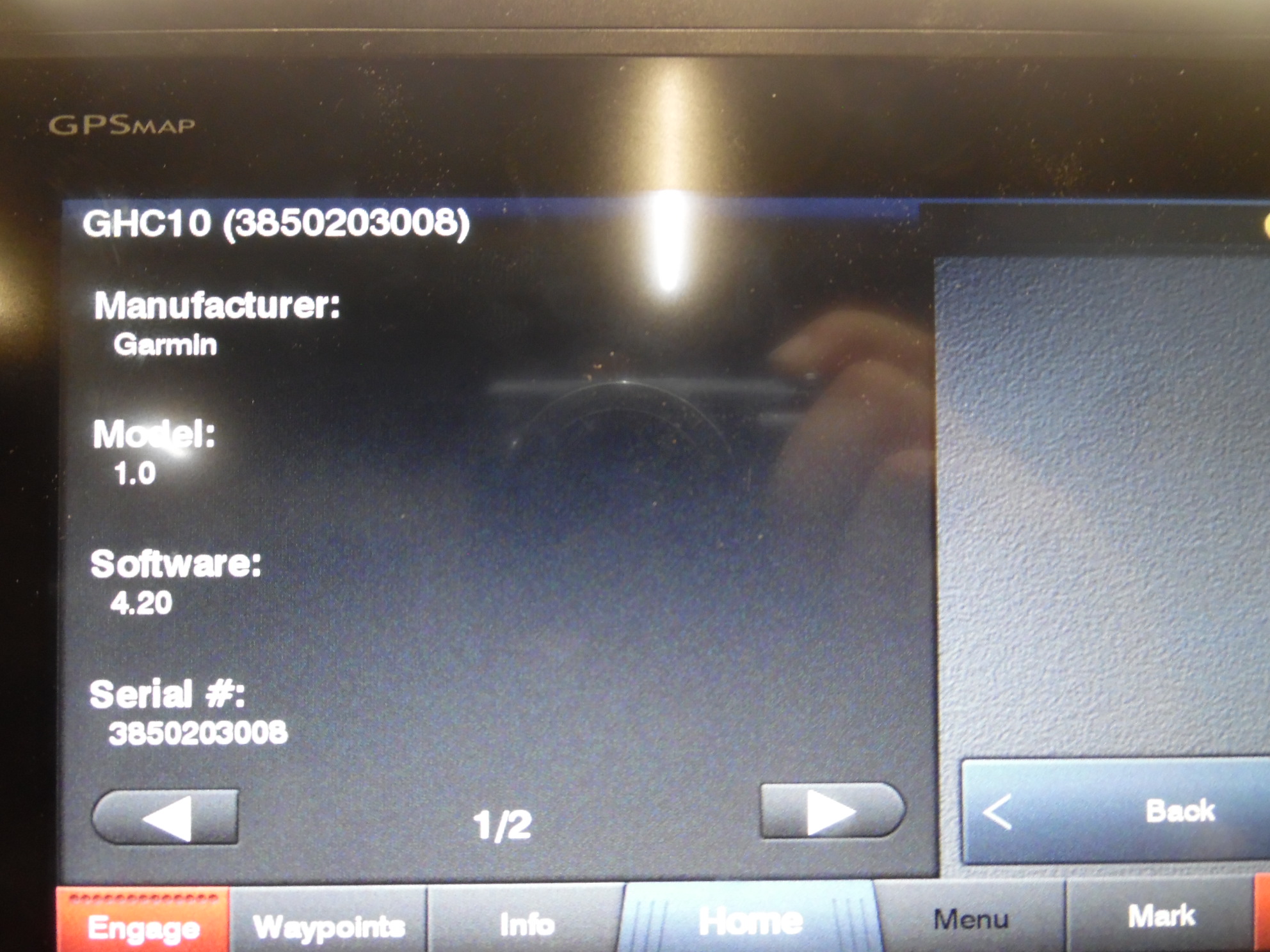 Garmin GHC10 Autopilot Control Head 010-00688-10 - Max Marine Electronics