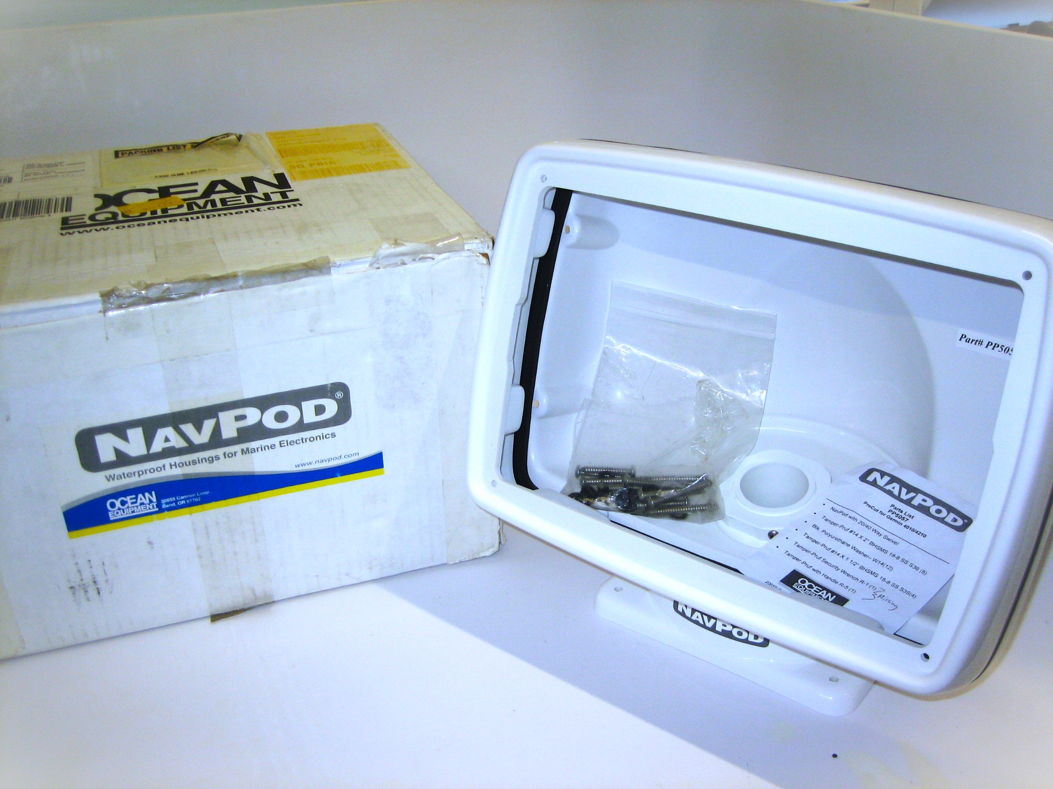 Navpod Powerpod PP5057 for Garmin GPSmap 4010 4210 - NEW OLD STOCK ...