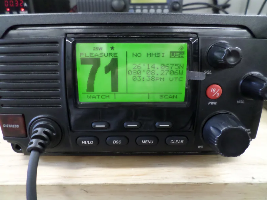 Garmin Vhf100 Marine Dsc Radio With New Cable Max Marine Electronics