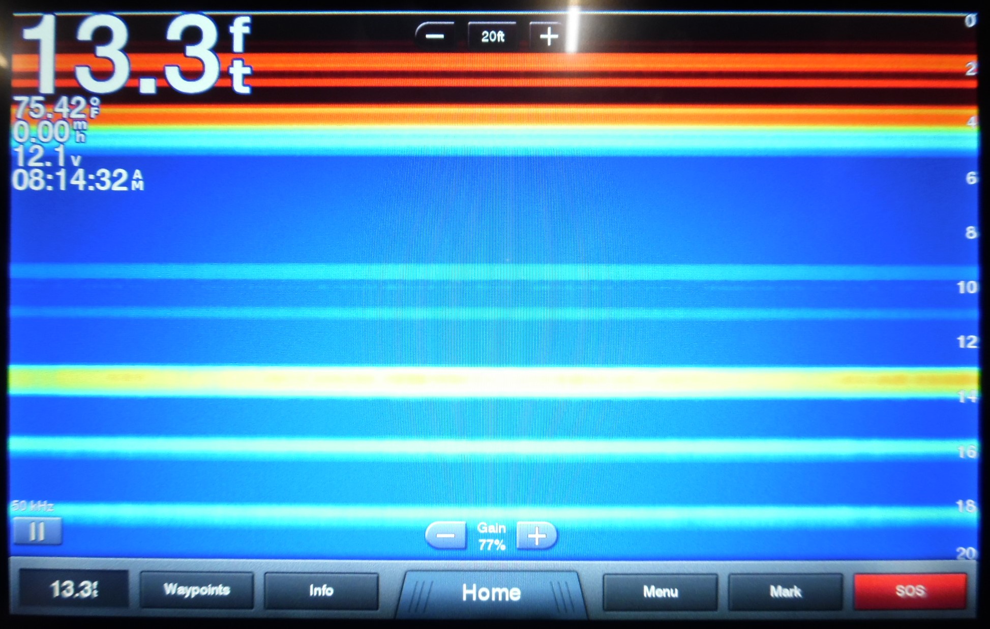 Garmin GPSMAP 7612 Multi-Function Display W/ Suncover BENCH TESTED ...