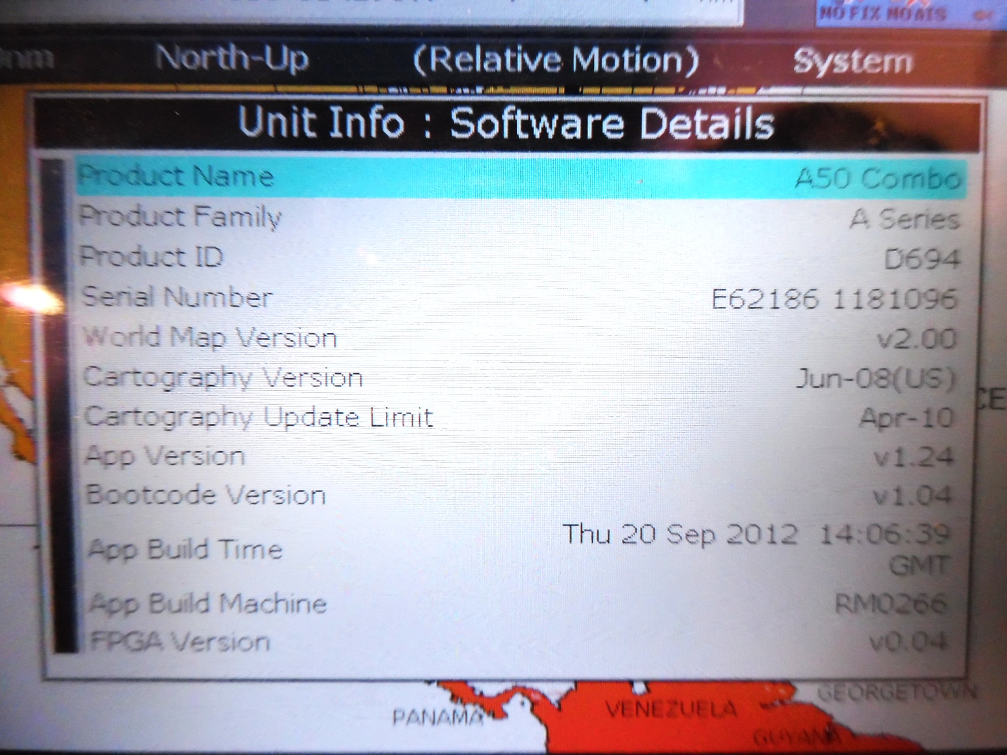 Raymarine A50D Chartplotter E62186 Sounder/Preloaded Maps Tested 90 Day ...