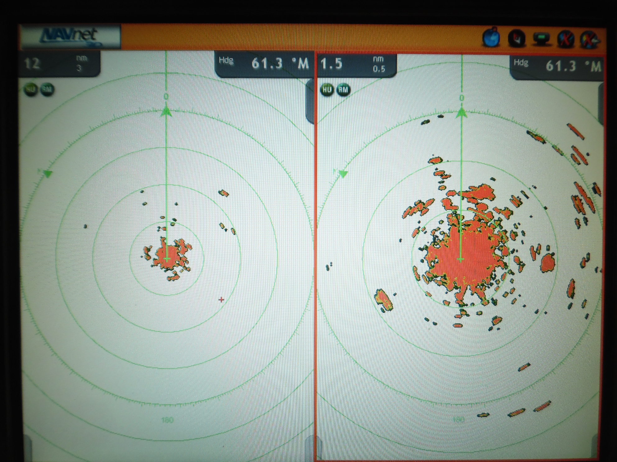 Furuno - MFD12 DRS4D - 4KW UHD 24″ Radome - Radar System - TESTED ...