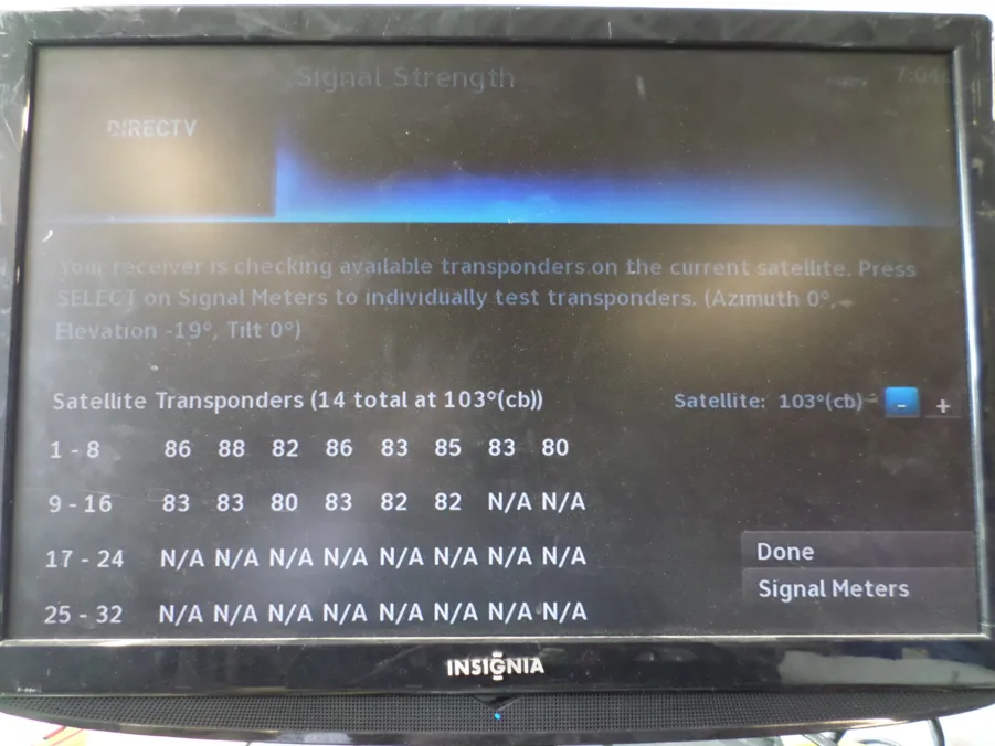 KVH Tracvision HD7 Complete Tracking System with US LNB for DirectTV HD ...