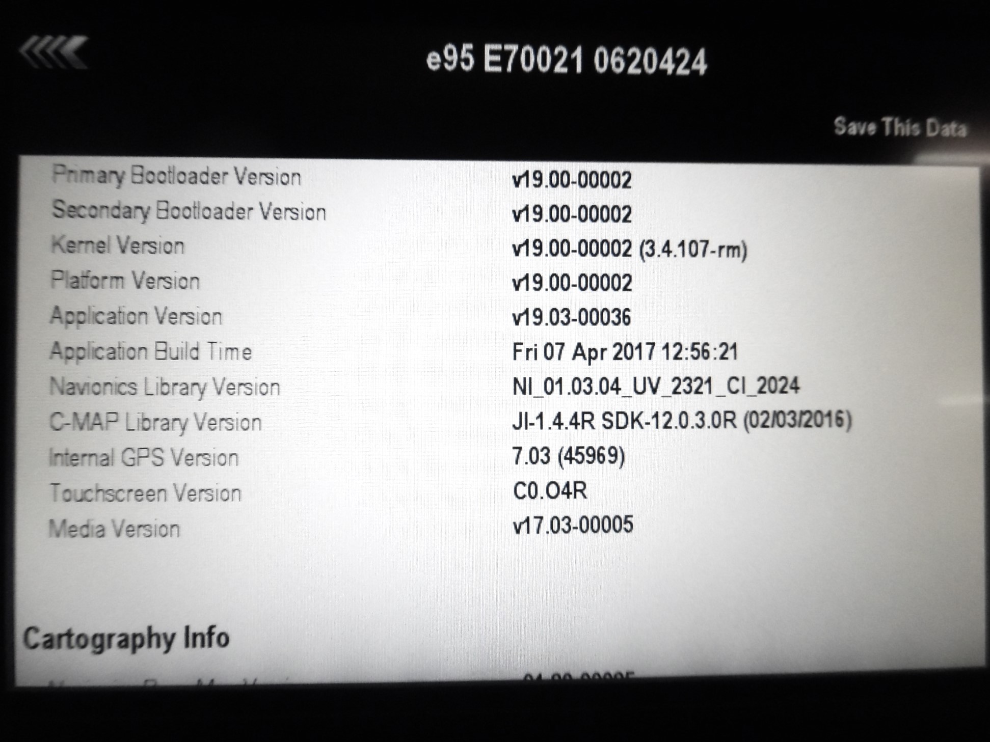 Raymarine e95 HybridTouch MFD Display E70021 -Tested- 90 Day Warranty ...