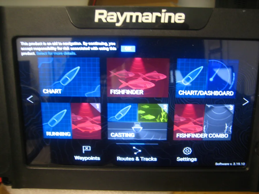 Raymarine Element 9HV Chartplotter/GPS/Fishfinder Combo Unit w/HV-100 ...