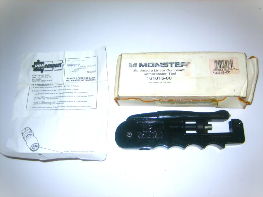 MONSTER QL-MC-CPRSN Tool Compression Crimping Tool for Quicklock ...