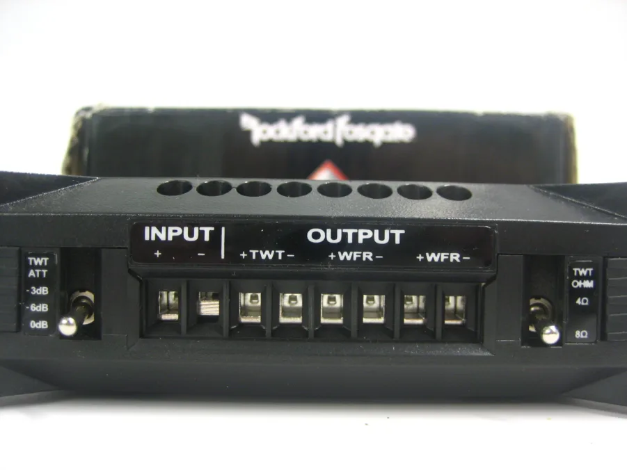 Rockford Fosgate PP4-X Punch Pro Crossover - NEW OPEN BOX - Max Marine Electronics