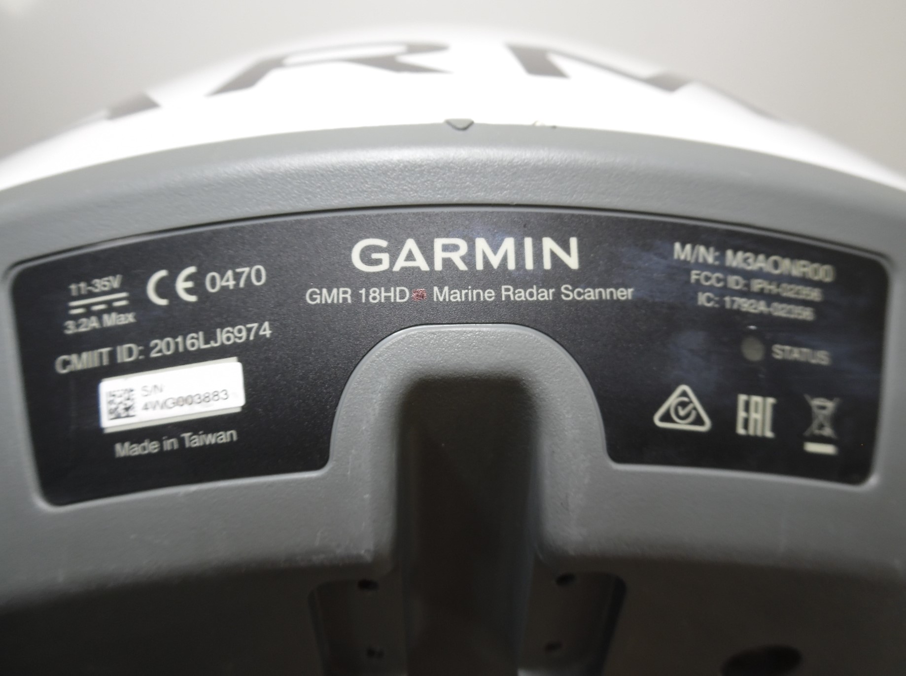 Garmin 18xHD 4kw Radar Dome Add-On W/Cables – Tested/Updated - NEW PCBs ...