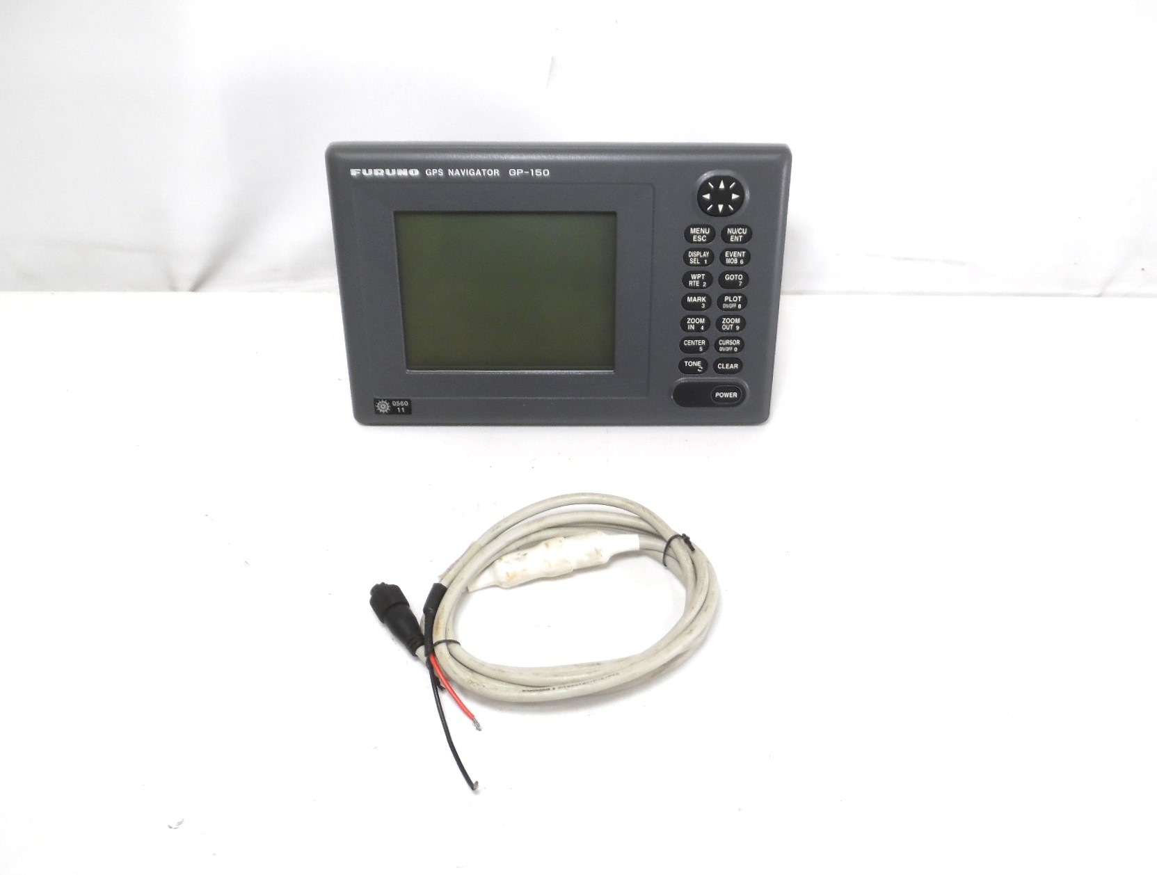 Furuno GP-150 GPS/WAAS Navigator Display w/ Power Cable - Tested Good ...