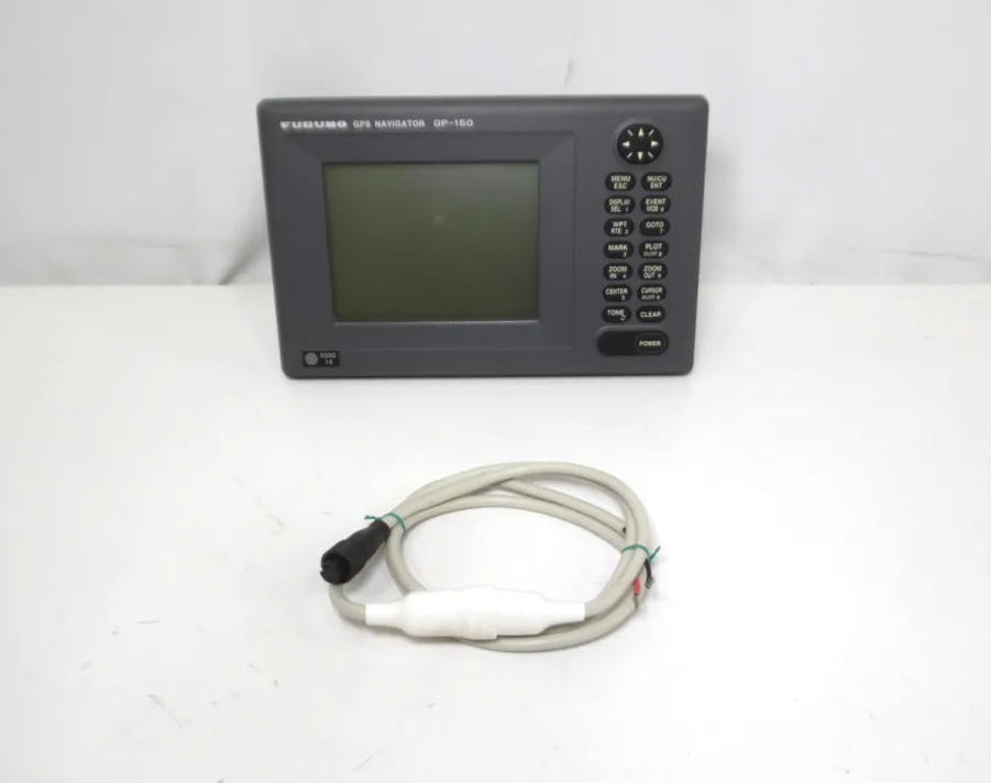 Furuno GP-150 GPS/WAAS Navigator Display w/ Power Cable - Tested Good ...