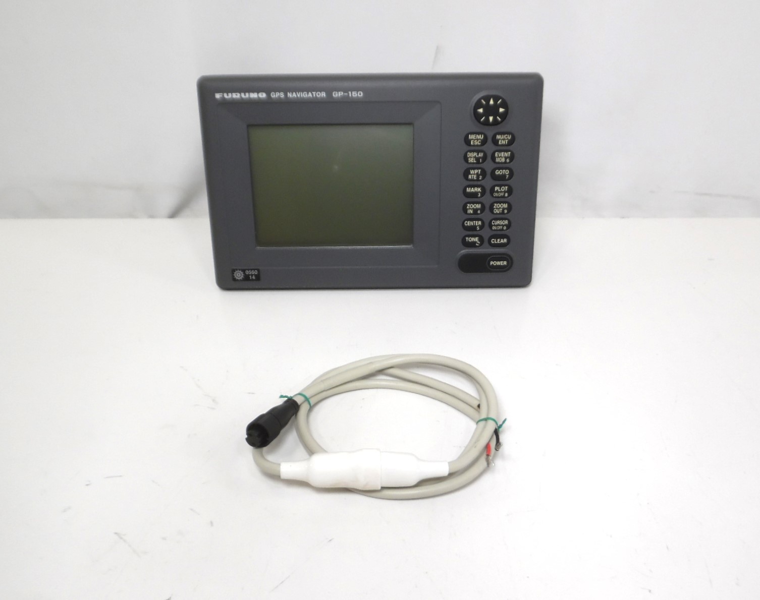 Furuno GP-150 GPS/WAAS Navigator Display w/ Power Cable - Tested Good ...