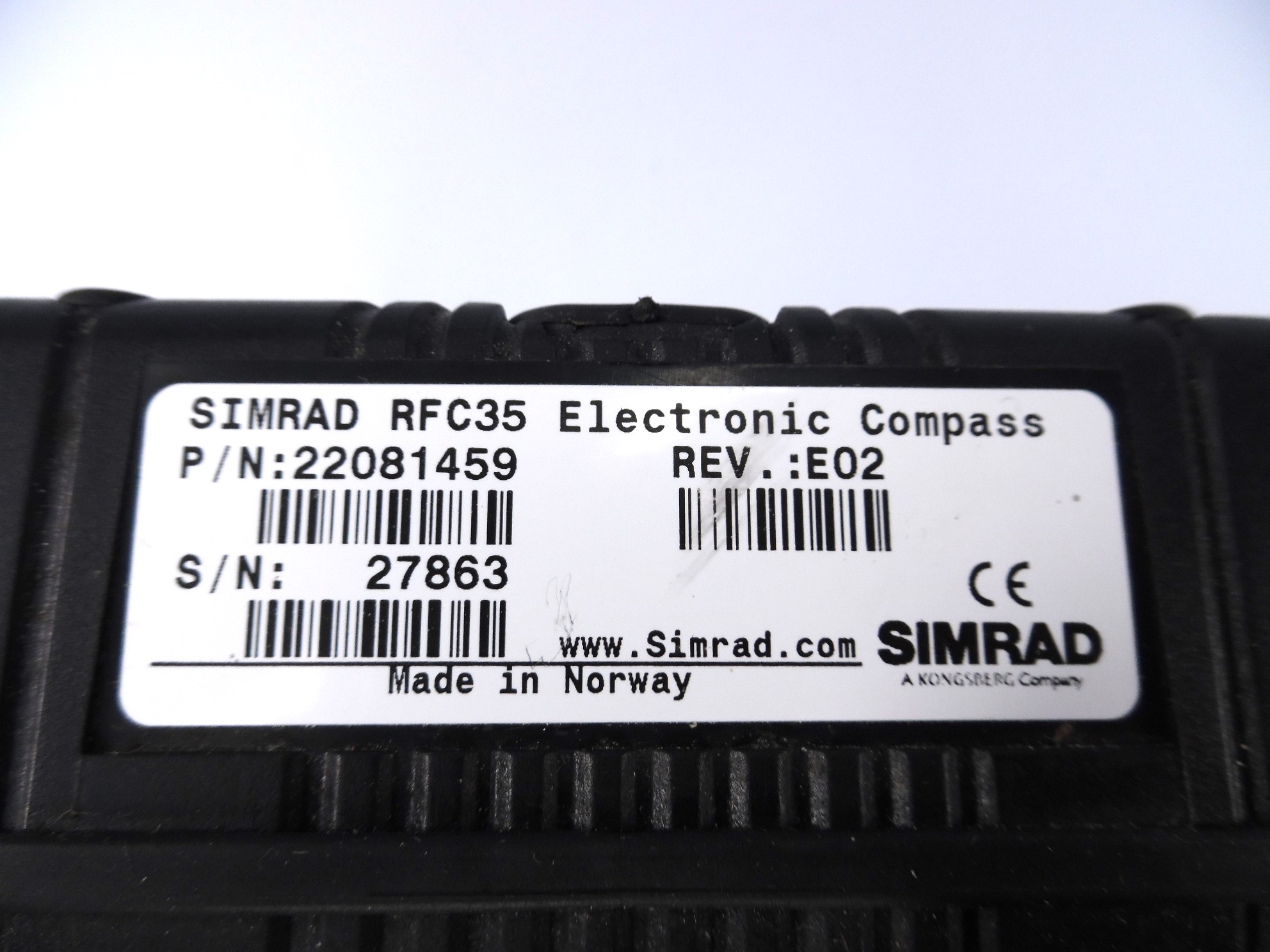Simrad RFC35 Autopilot Heading Sensor 22081459 5.5ft Cable - Max Marine ...