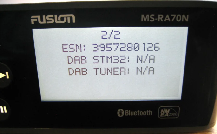 Fusion MS-RA70N 200W Marine Receiver AM FM BT & NMEA - Max Marine ...