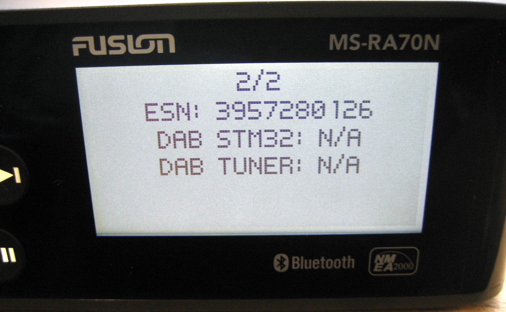 Fusion MS-RA70N 200W Marine Receiver AM FM BT & NMEA - Max Marine ...