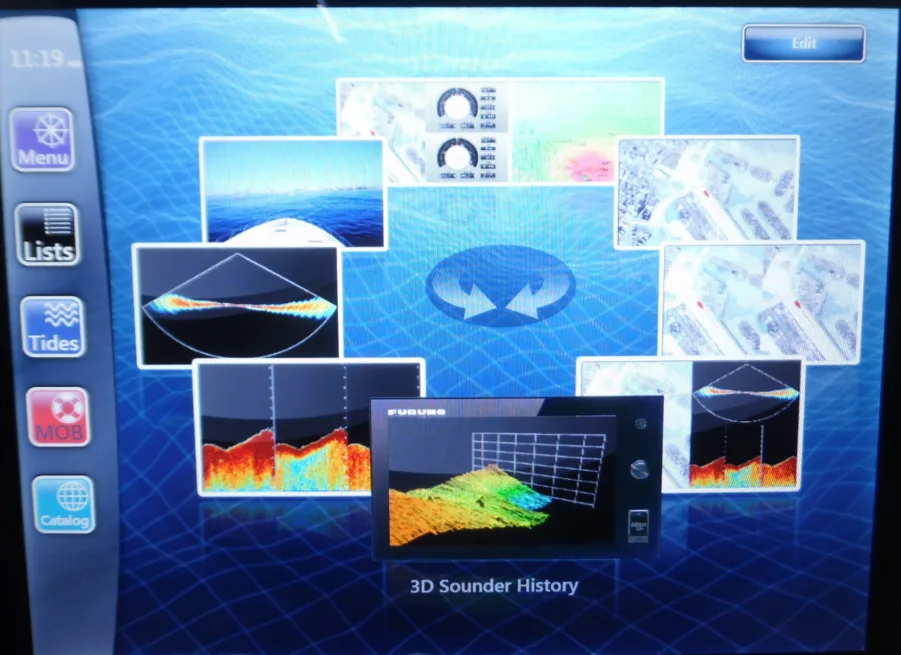 Furuno - DFF3D - Multi-Beam Sonar for NavNet TZtouch/TZtouch2/TZtouch3 W/ Cables - Max Marine ...