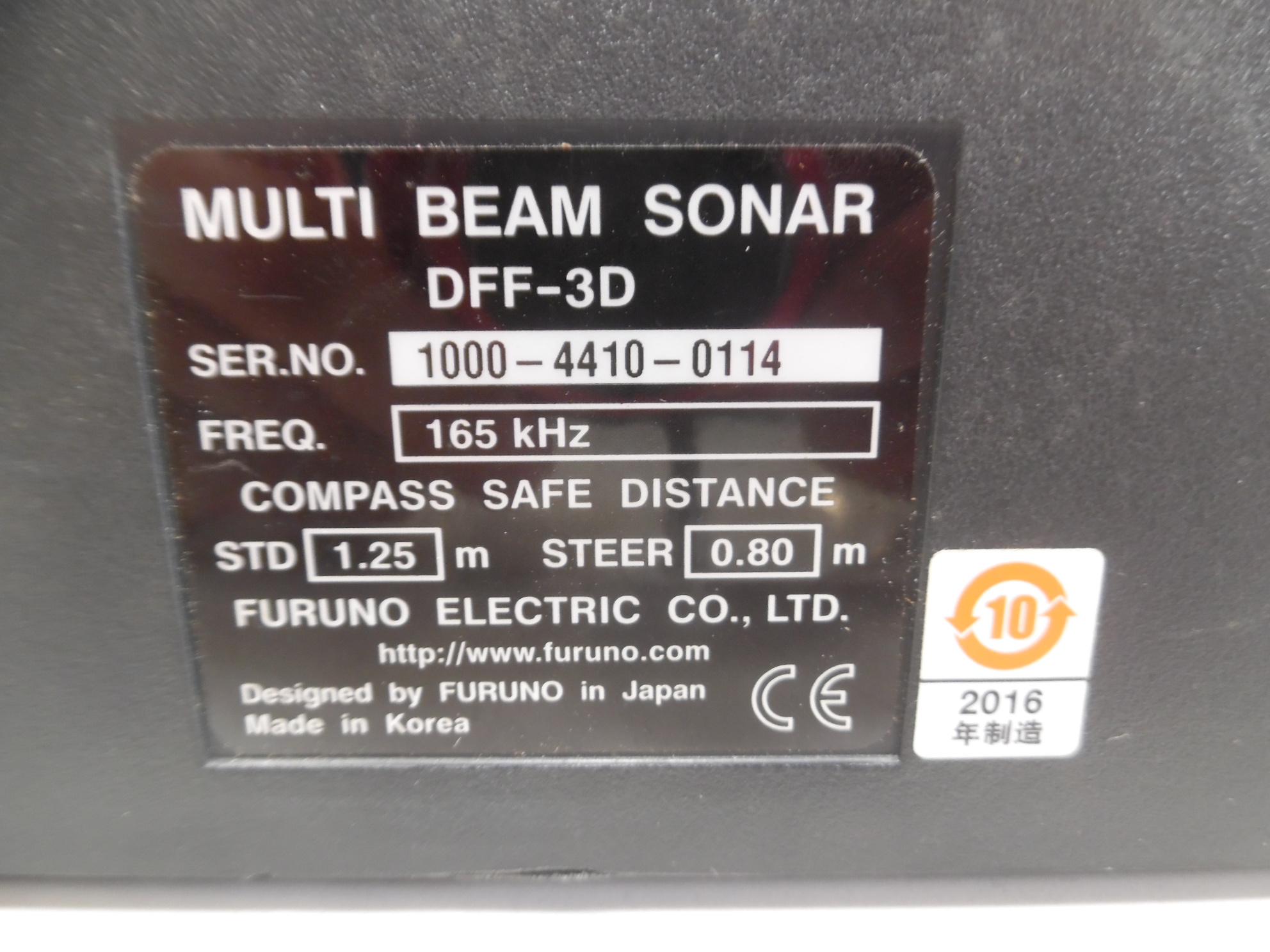 Furuno - DFF3D - Multi-Beam Sonar for NavNet TZtouch/TZtouch2/TZtouch3 W/ Cables - Max Marine ...