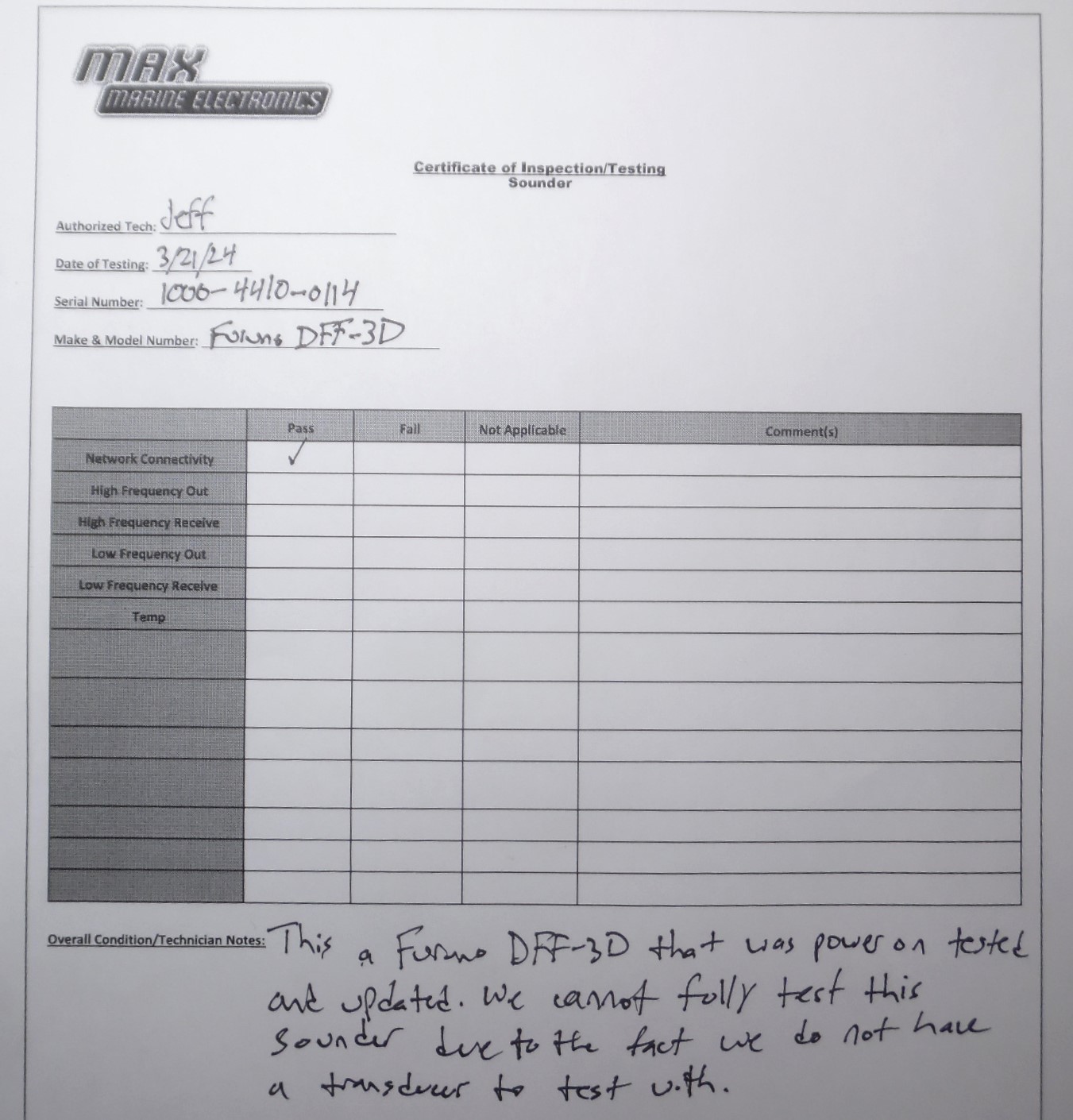 Furuno - DFF3D - Multi-Beam Sonar for NavNet TZtouch/TZtouch2/TZtouch3 ...