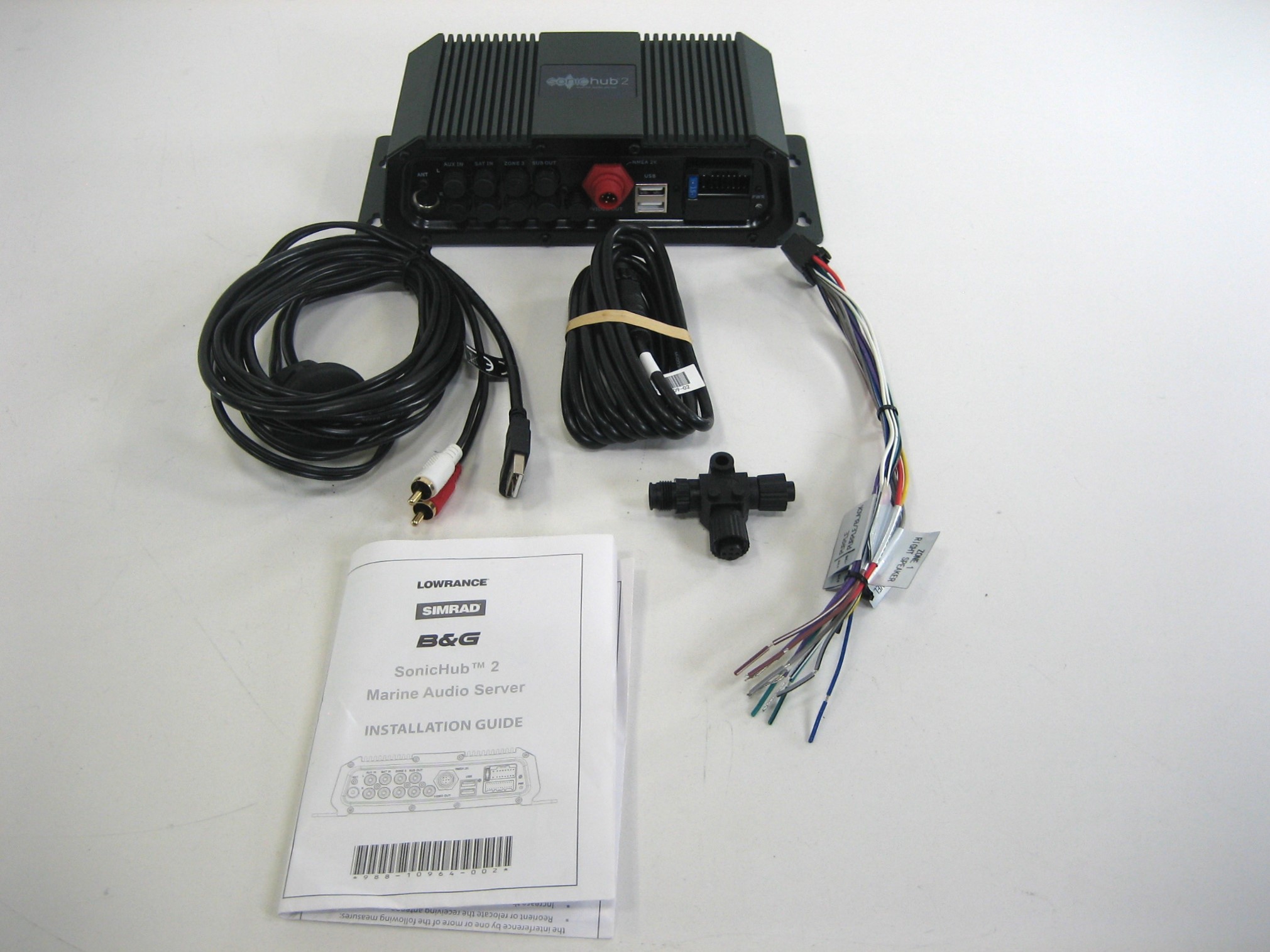 Simrad SonicHub2 Bluetooth Marine Entertainment System - Max Marine ...