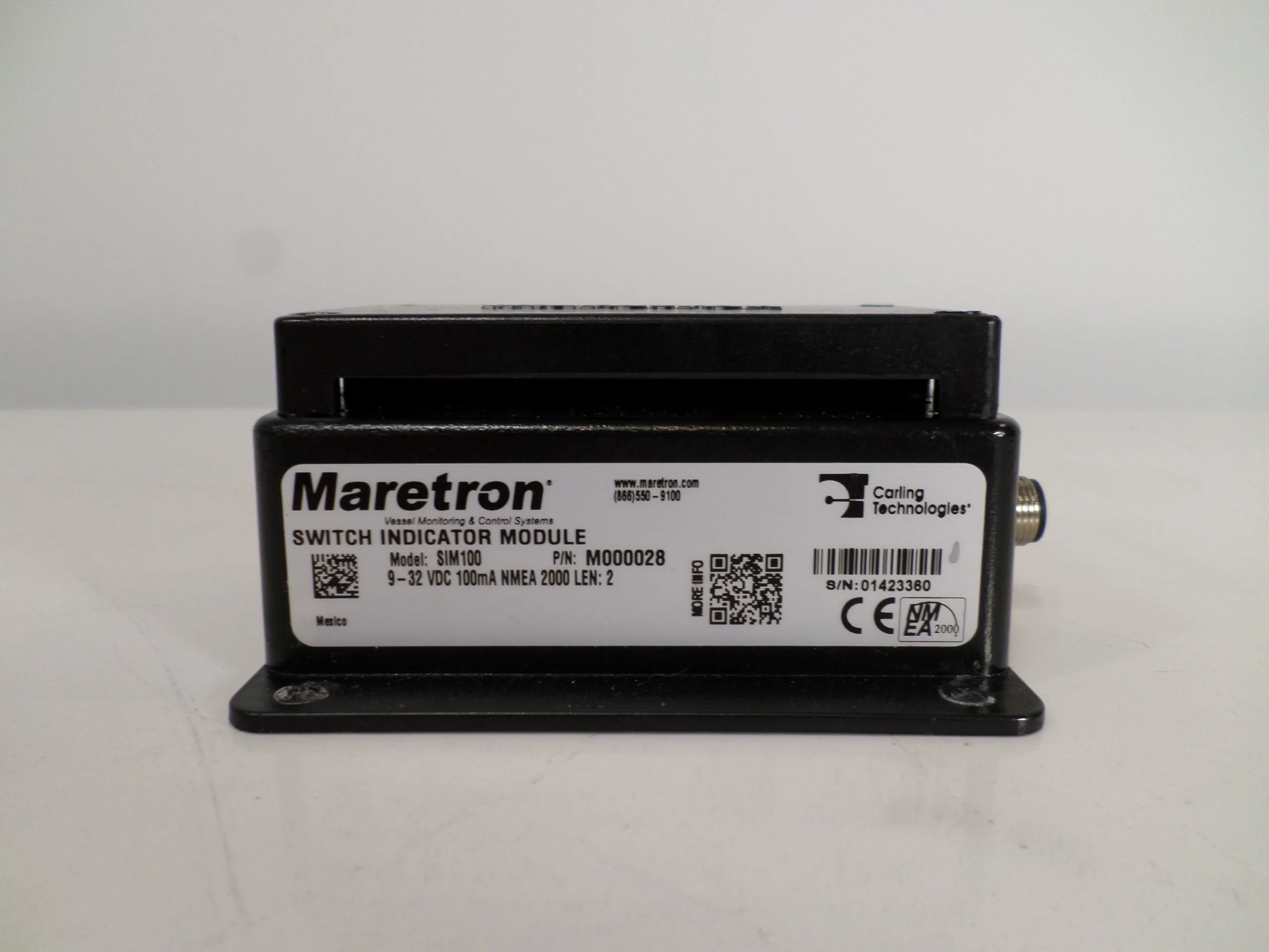 Maretron SIM100 NMEA 2000 Connected Switch Indicator Module with 6 ...
