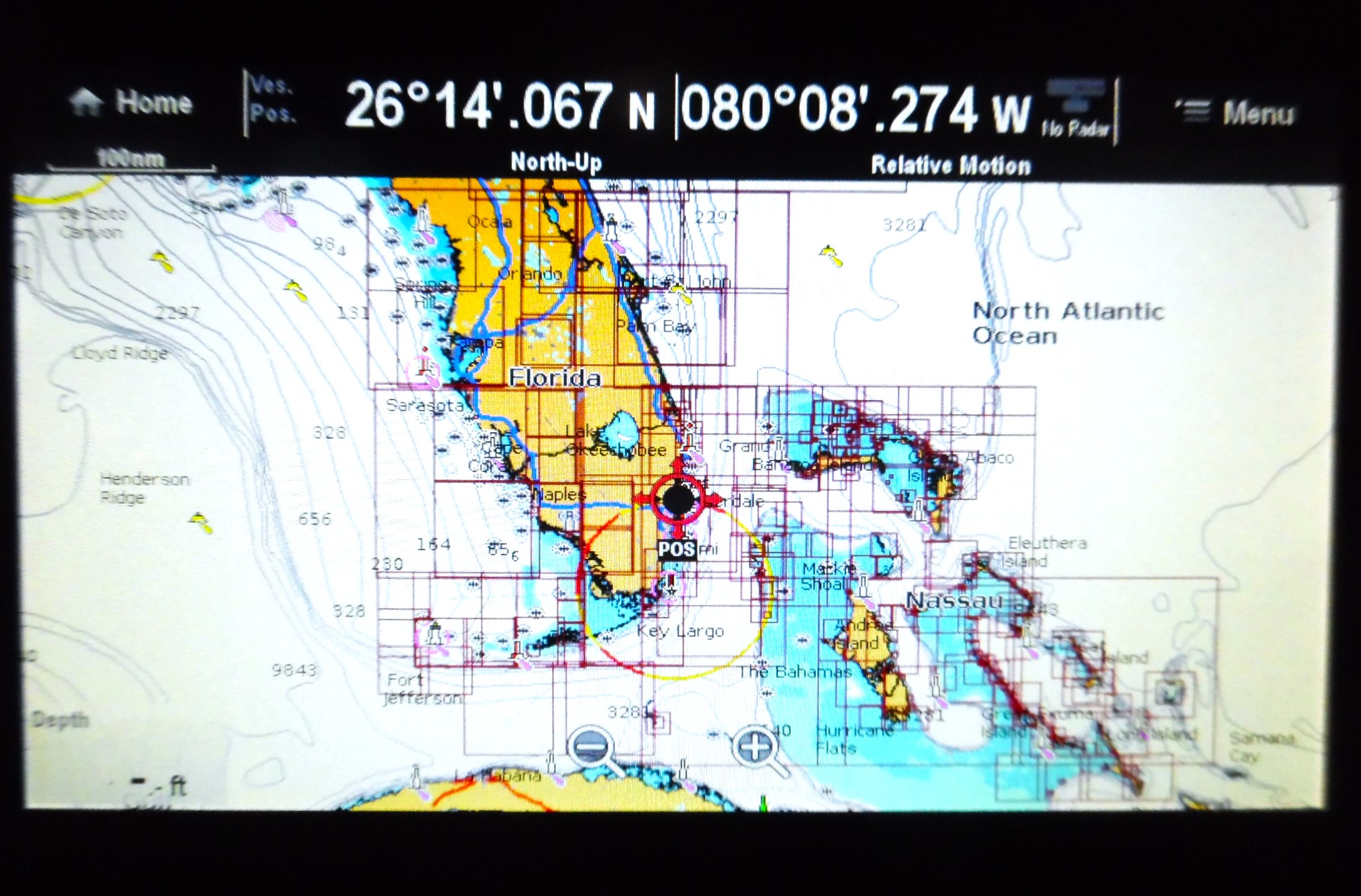 Raymarine eS75 Chartplotter - Multi Function Display - No Touch ...