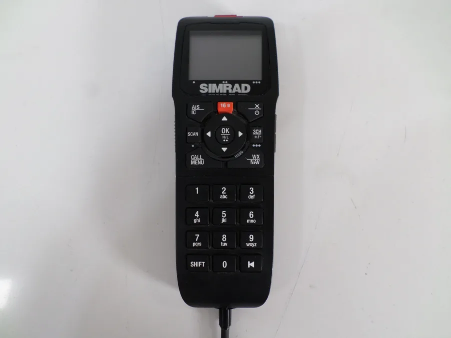 Simrad HS 90 Handset for RS90 and B&G V90 VHF - New Cable! - Max Marine ...