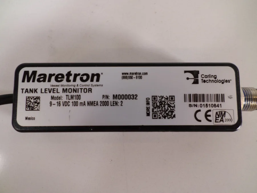 Maretron TLM100 Tank Level Monitor with NMEA 2000 Connection - Max ...