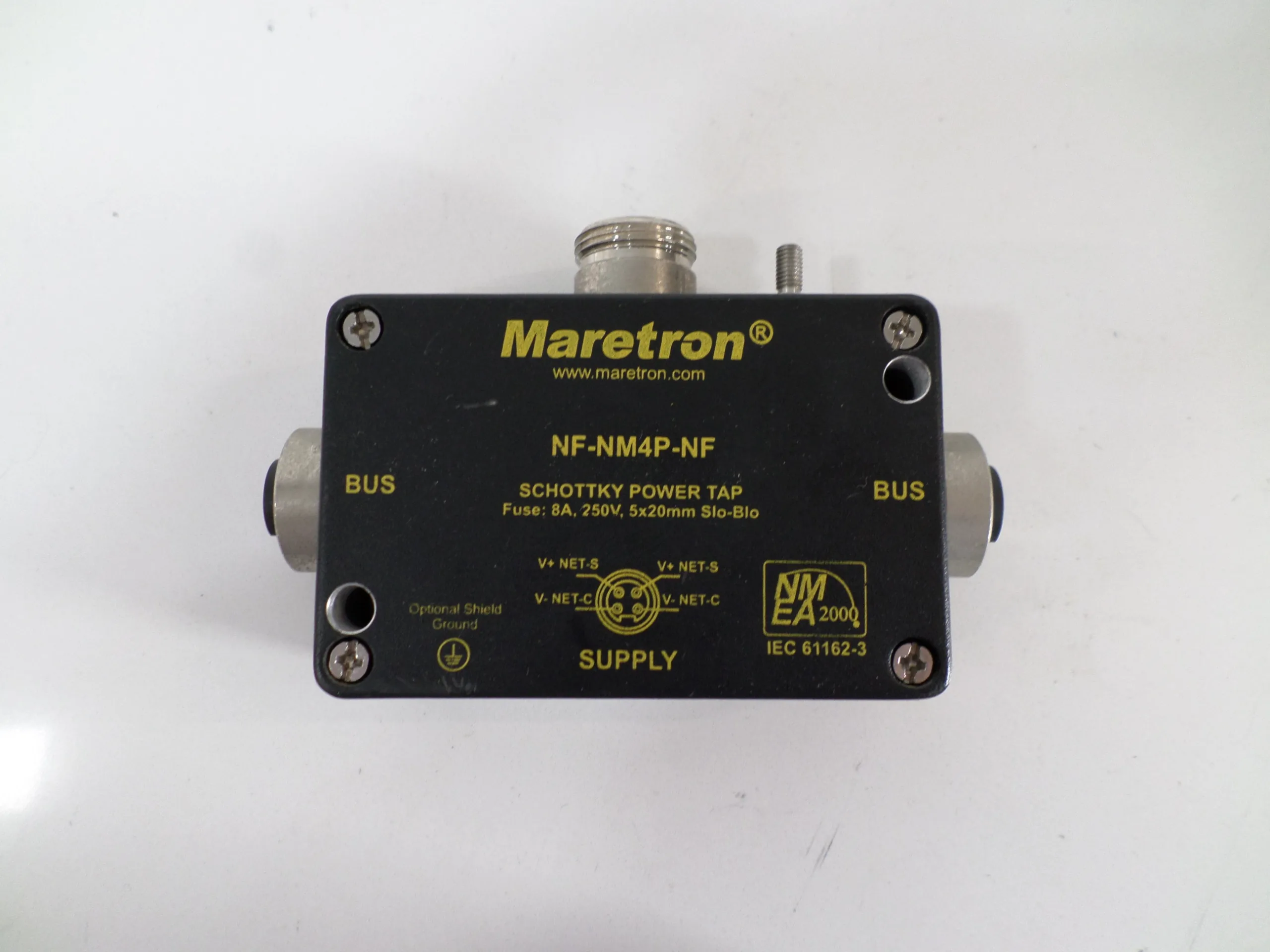 Maretron NF-NM4P-NF NMEA 2000 Mini Schottky Power Tap - Max Marine ...