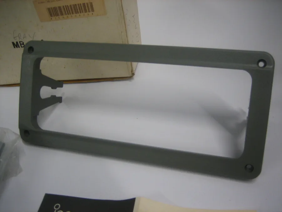 Icom MB-33 Flush/Dash Mount Fixture for IC-M120 Marine VHF Radio - Gray ...