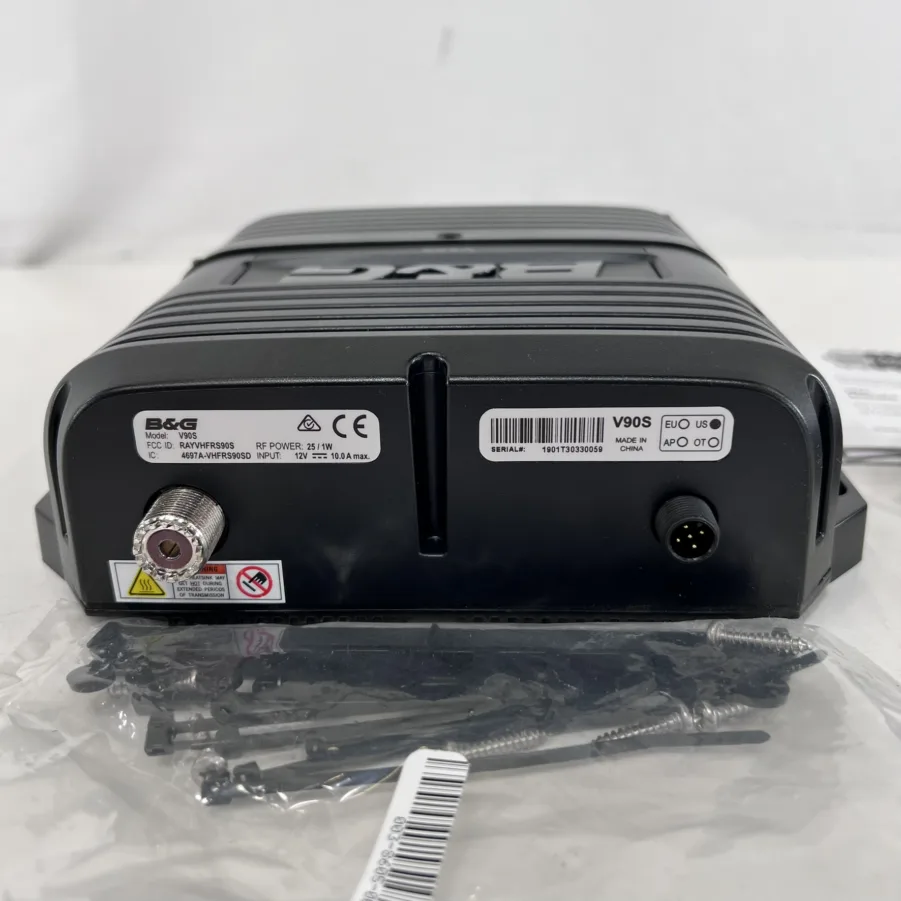 B&G B and G Navico V90S 000-14495-001 Black Box VHF Marine DSC AIS VHF ...